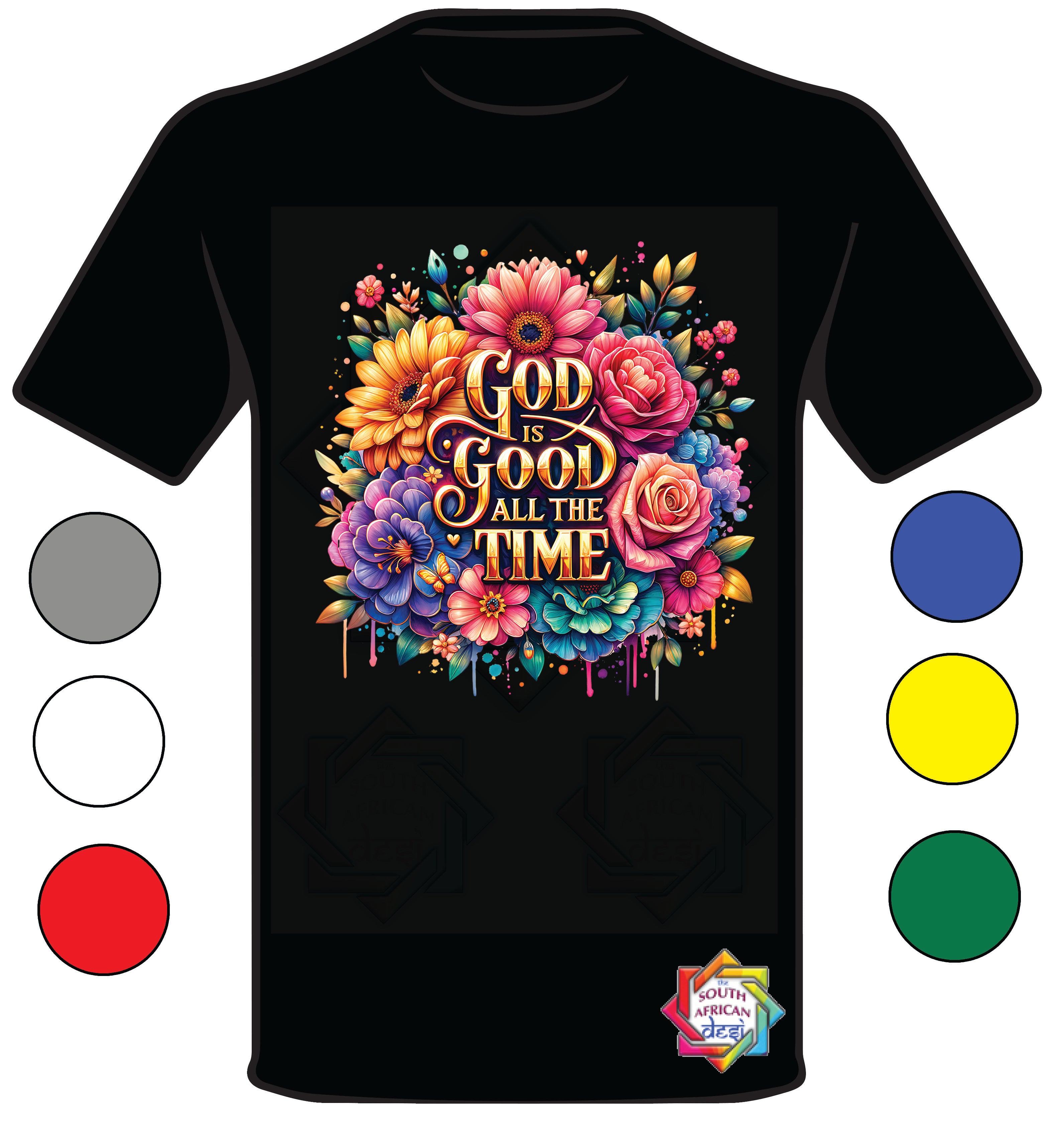 GOD IS GOOD • CHRISTIAN T-shirt – The South African Desi