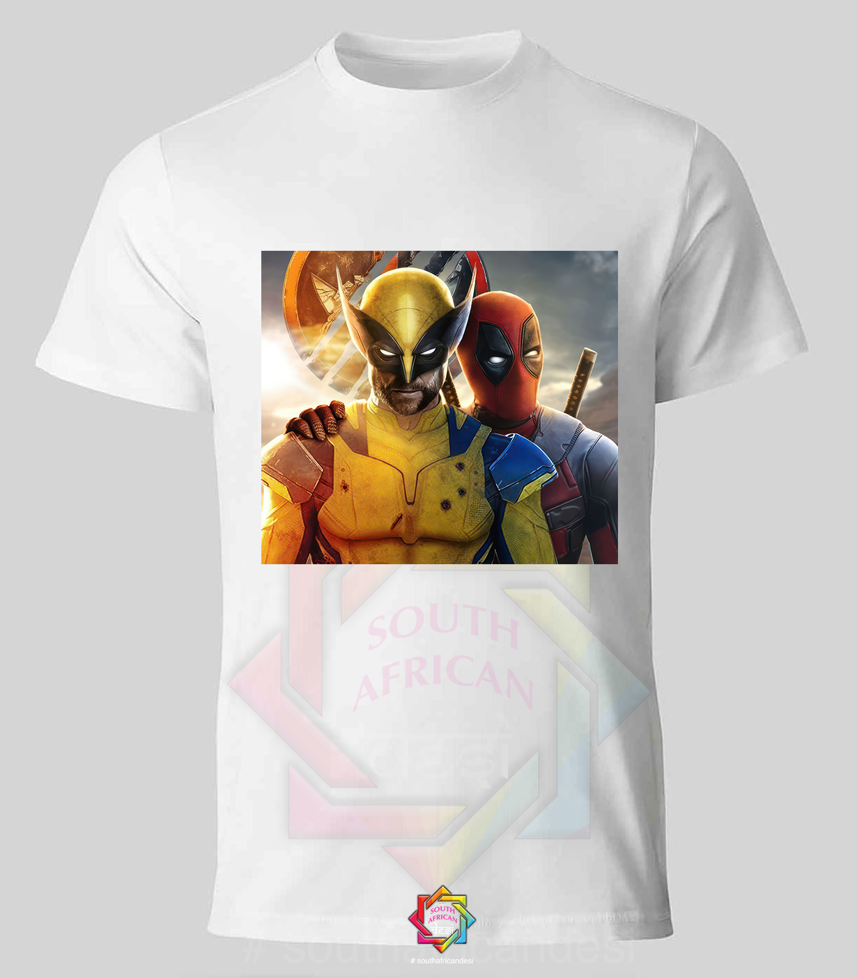 WOLVERINE AND DEADPOOL INSPIRED T-SHIRT 006 – The South African Desi