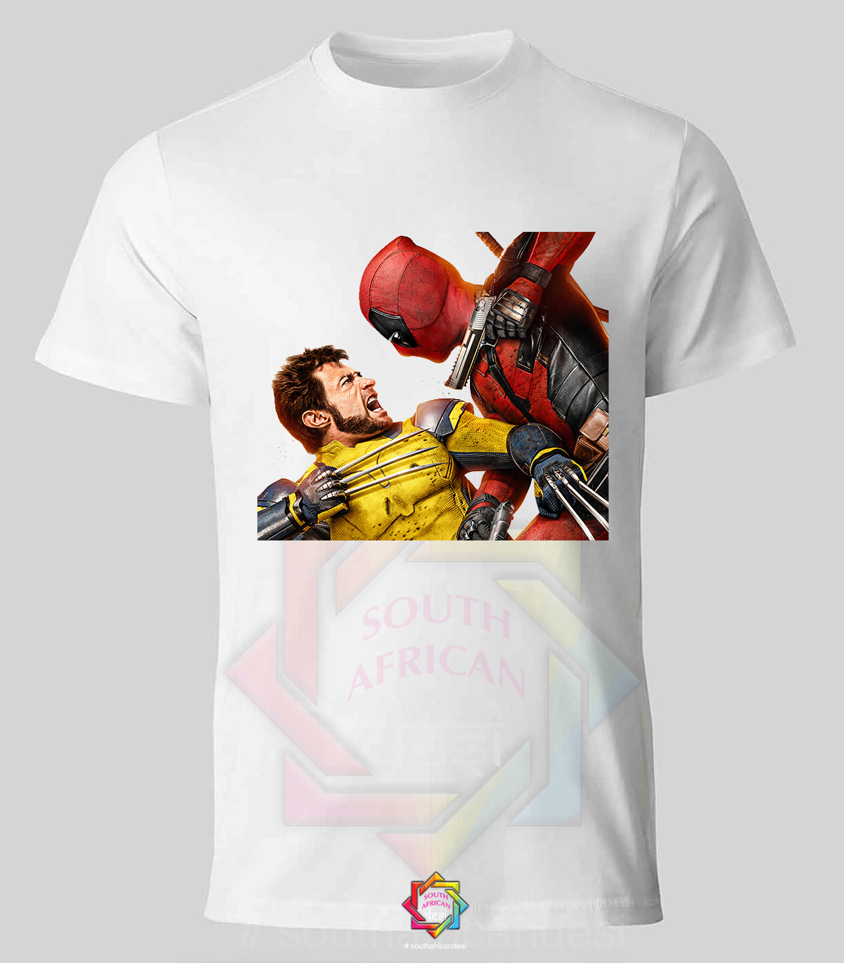 WOLVERINE AND DEADPOOL INSPIRED T-SHIRT 009 – The South African Desi