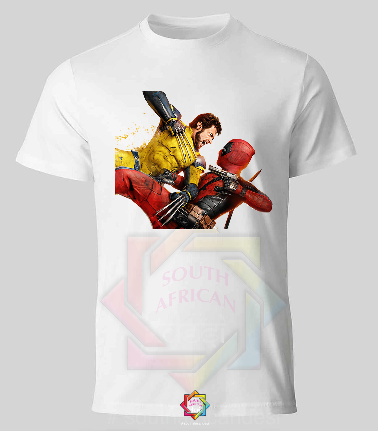 WOLVERINE AND DEADPOOL INSPIRED T-SHIRT 038 – The South African Desi