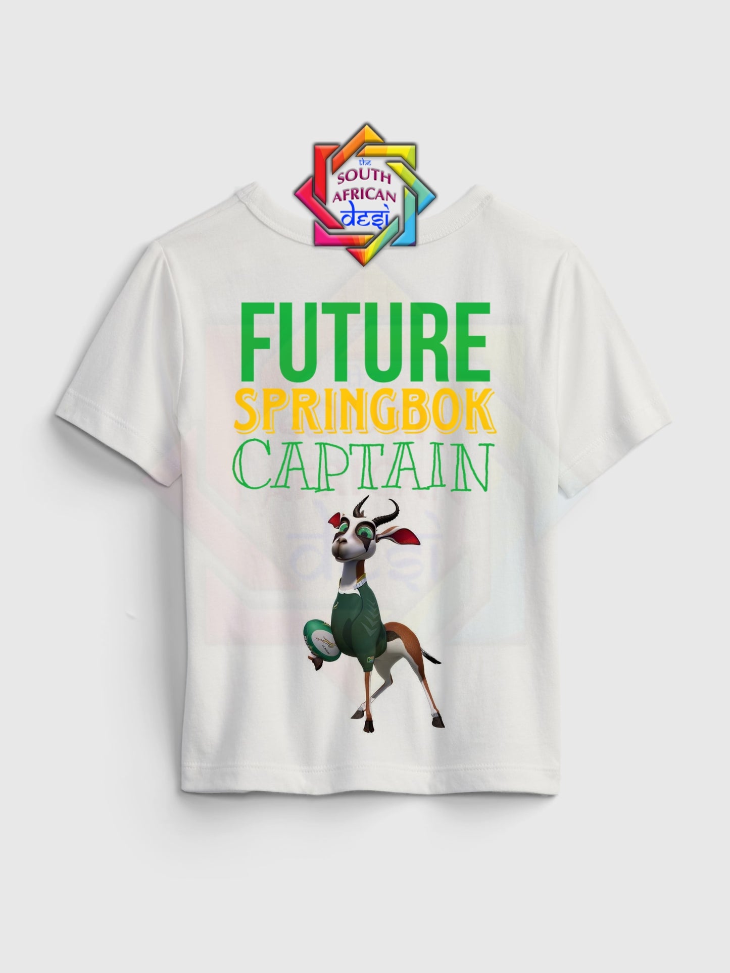 Future Springbok Captain Kids T-shirt – The South African Desi