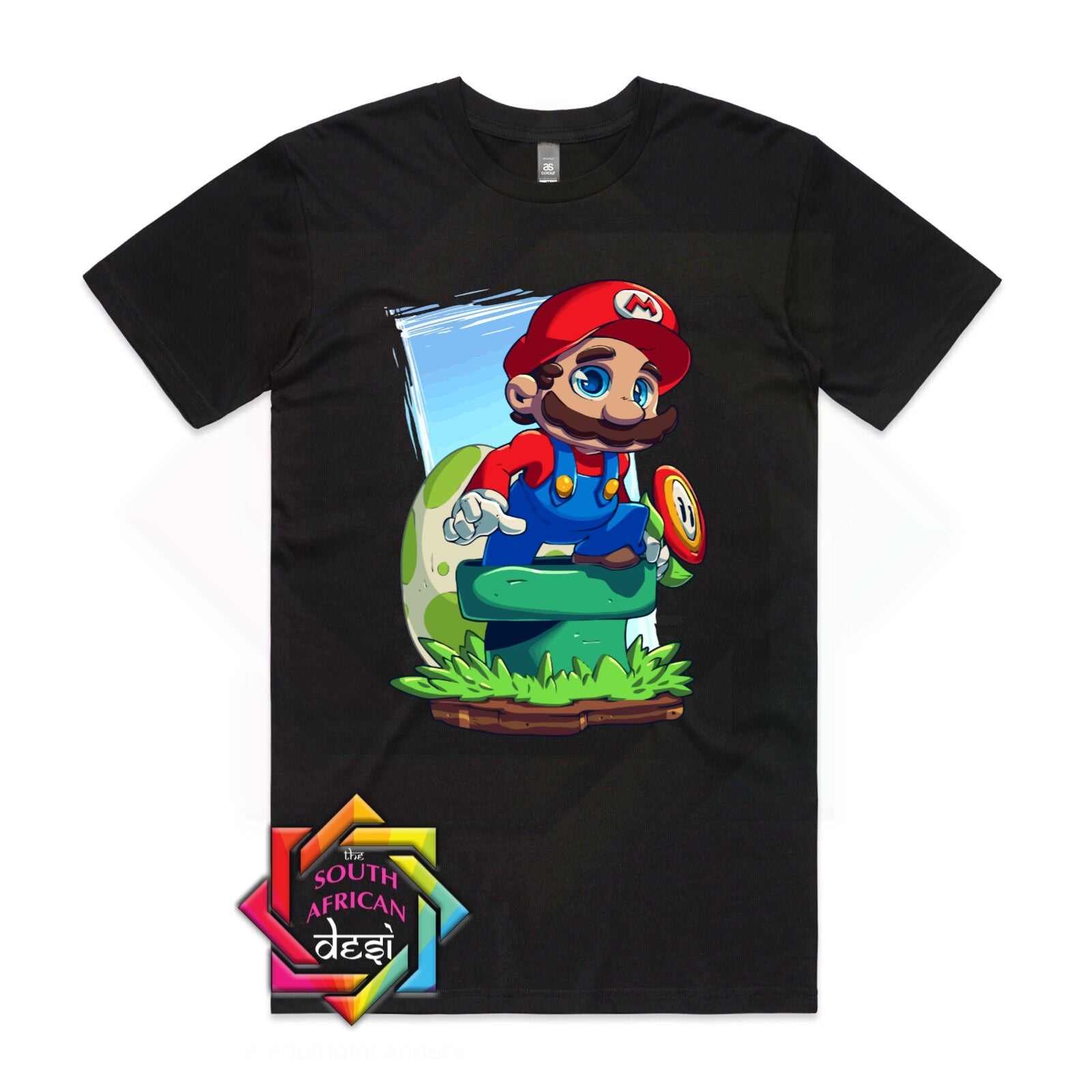 SUPER MARIO INSPIRED T-SHIRT – The South African Desi