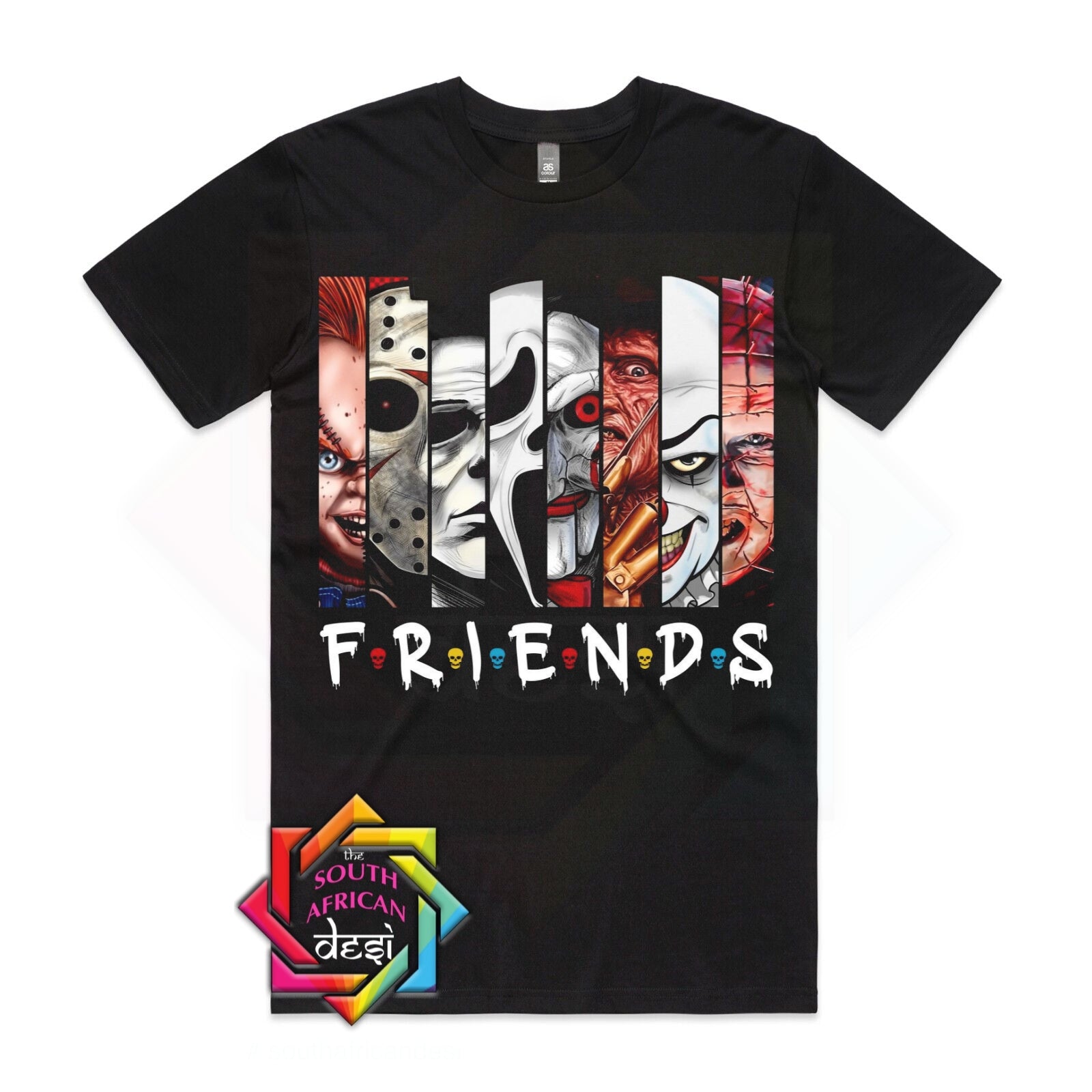 SCARY FRIENDS INSPIRED T-SHIRT – The South African Desi