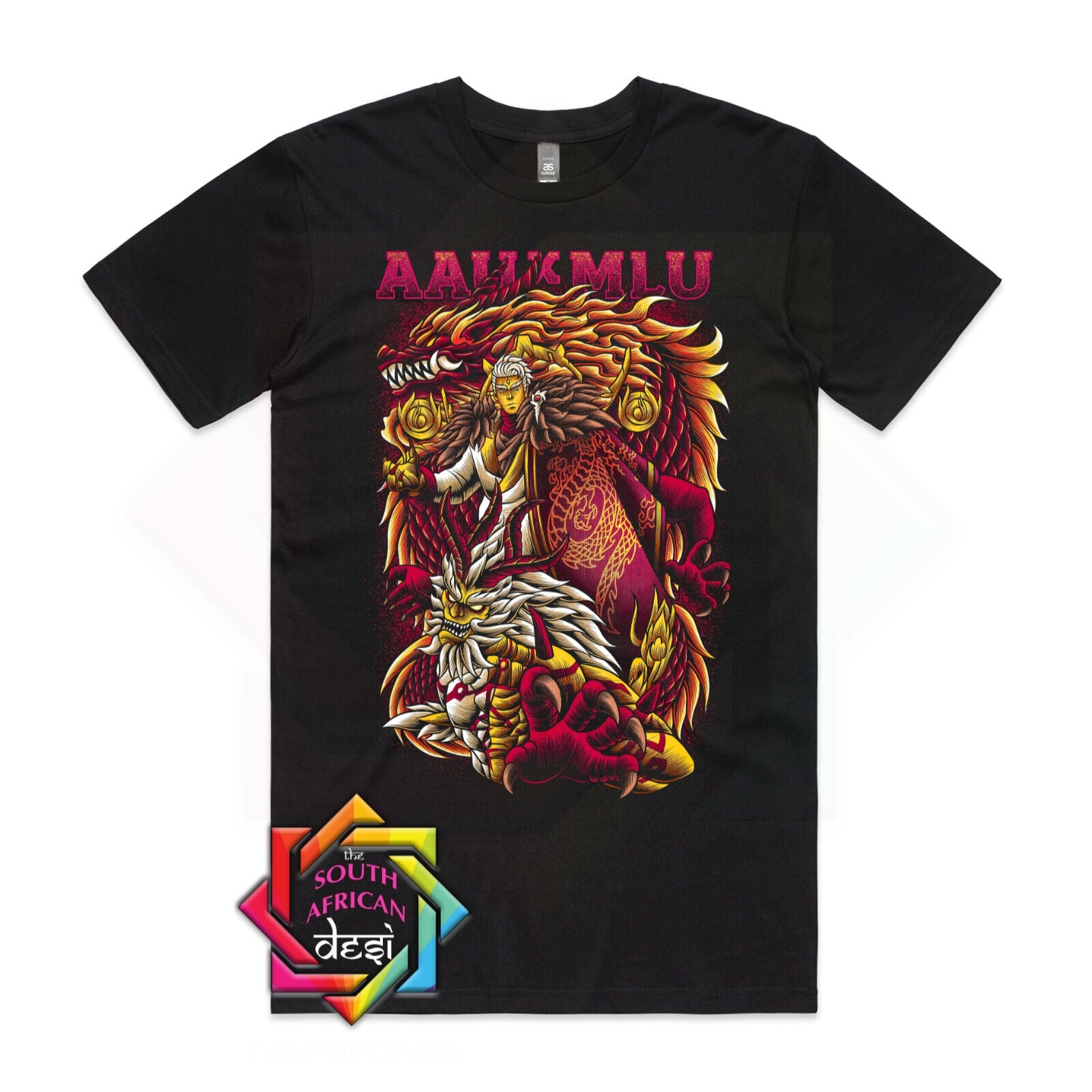 AAU x MLU | ANIME INSPIRED T-SHIRT – The South African Desi