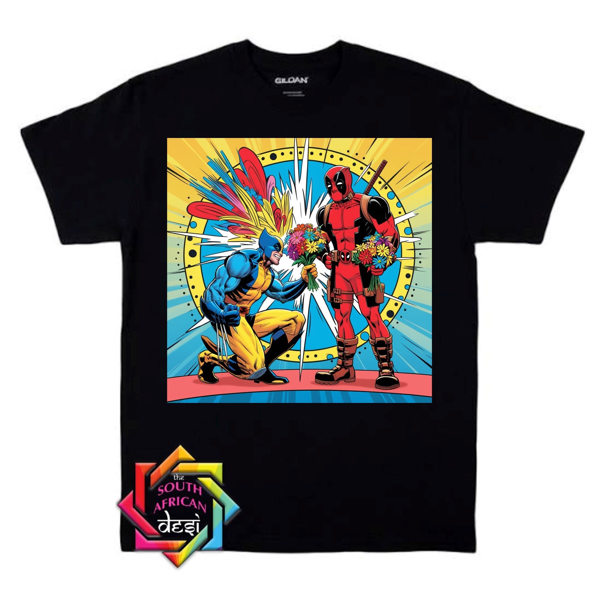 DEADPOOL AND WOLVERINE INSPIRED T-SHIRT – The South African Desi