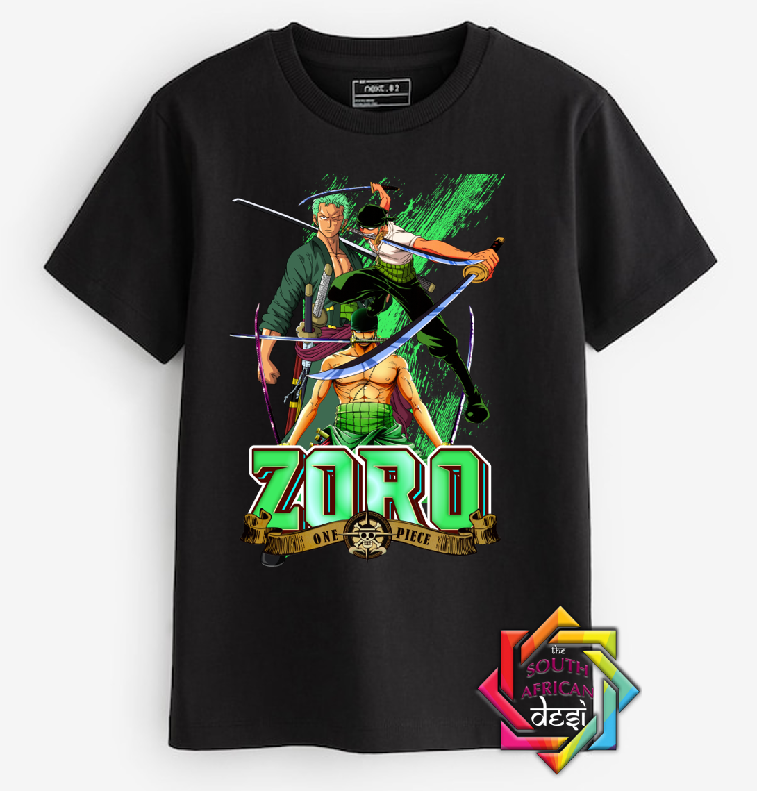ZORO | ONE PIECE INSPIRED | T-SHIRT/HOODIE/SWEATER – The South African Desi