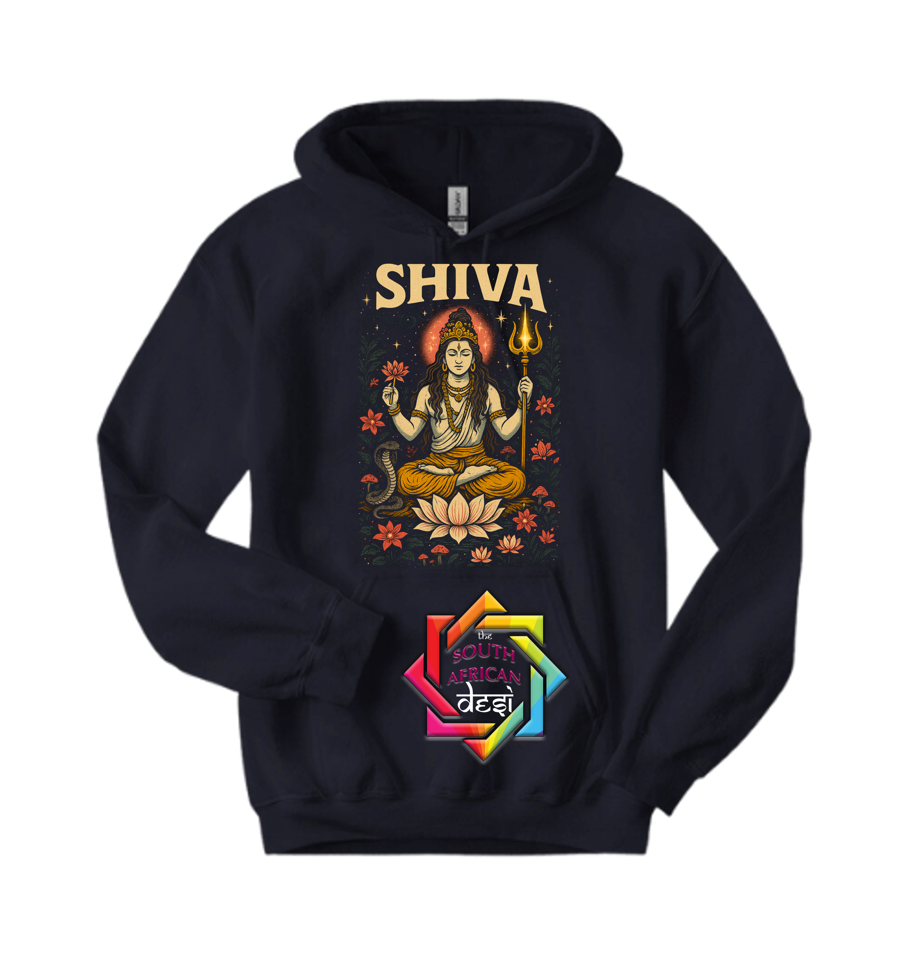 PROUDLY HINDU SERIES • SHIVA HOODIE – The South African Desi