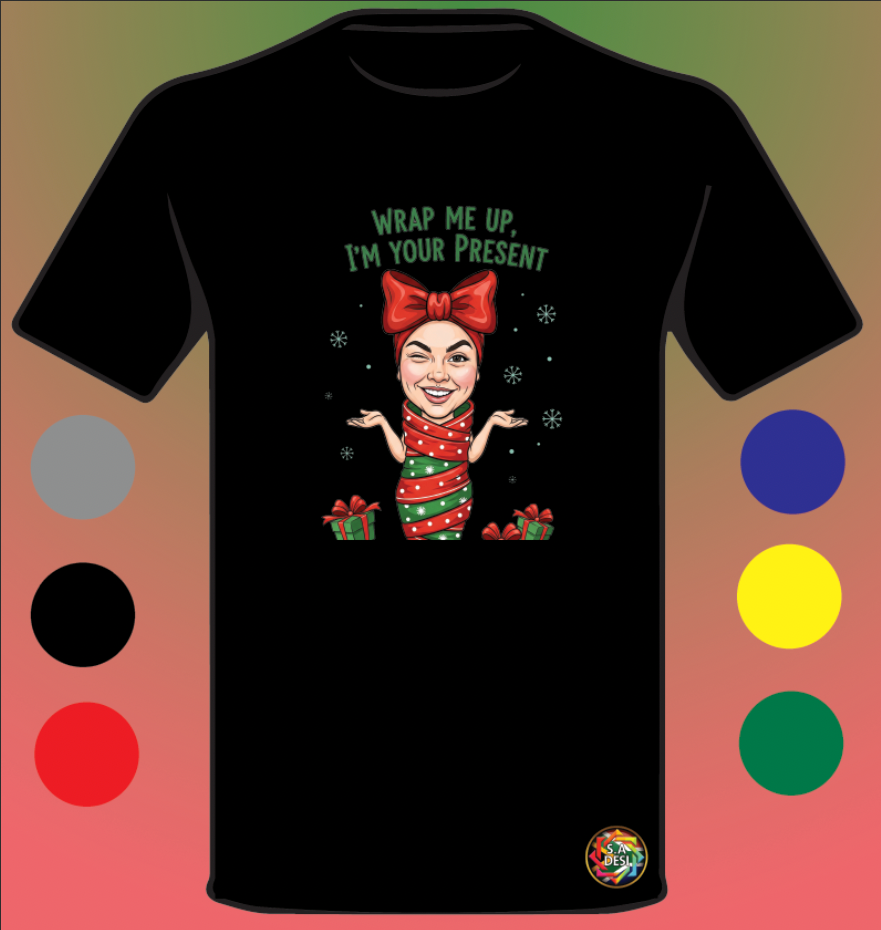 XMAS 2025 • WRAP ME UP I AM YOUR PRESENT 1 – The South African Desi