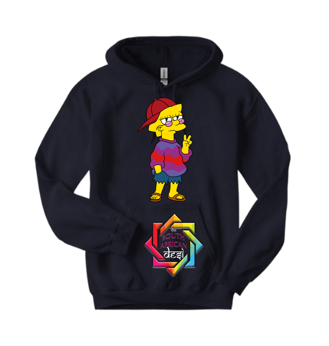 RANDOM INSPIRED SERIES • LISA SIMPSON HOODIE – The South African Desi