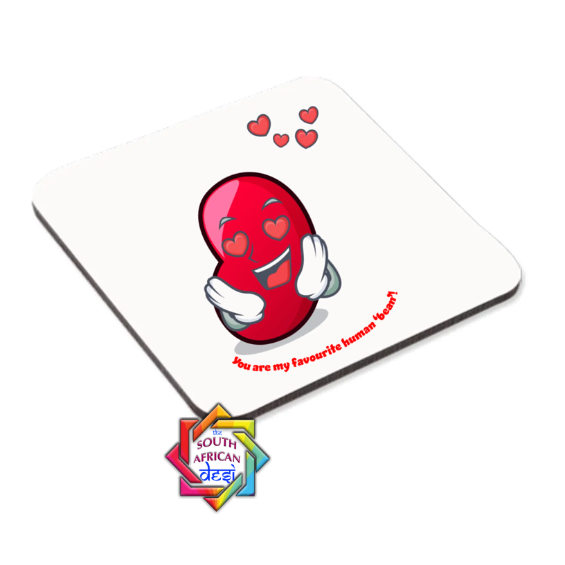 YOU ARE MY FAVOURITE HUMAN BEAN COASTER OR MAGNET | VALENTINES DAY ...
