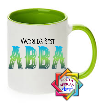 World's Best Abba Mug | Fathers Day – The South African Desi