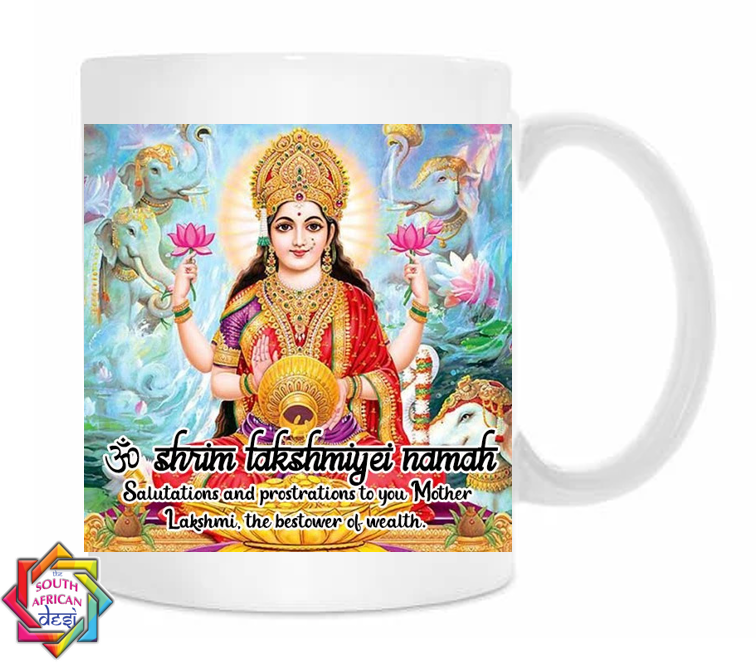 Lakshmi Mantra Mug – The South African Desi