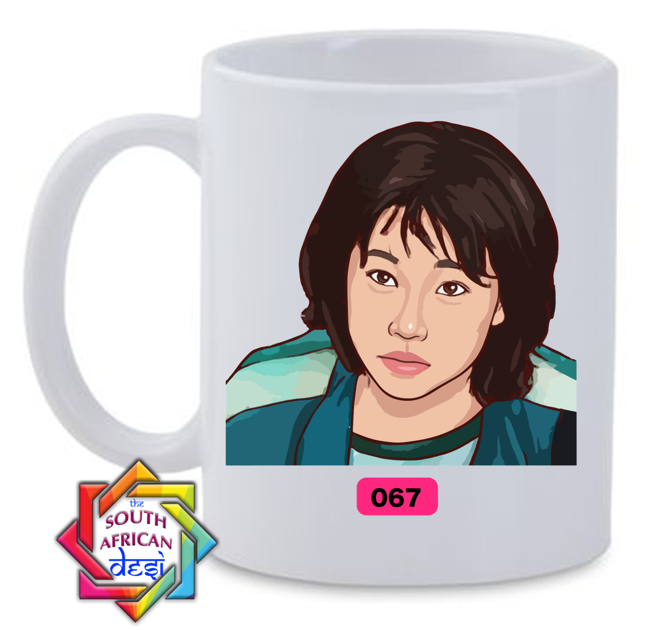 NUMBER 067 | SQUID GAMES INSPIRED MUG – The South African Desi