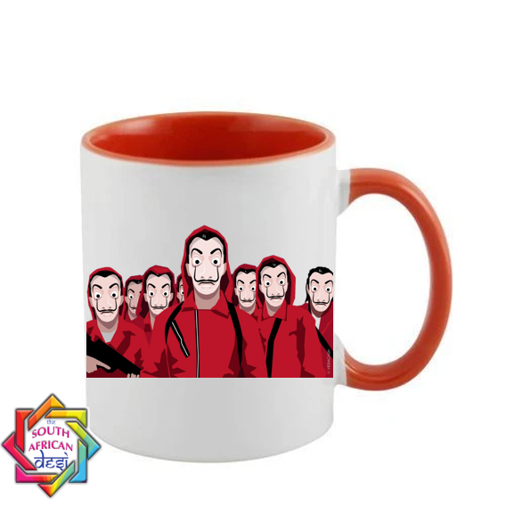 Money Heist Inspired - Mug – The South African Desi