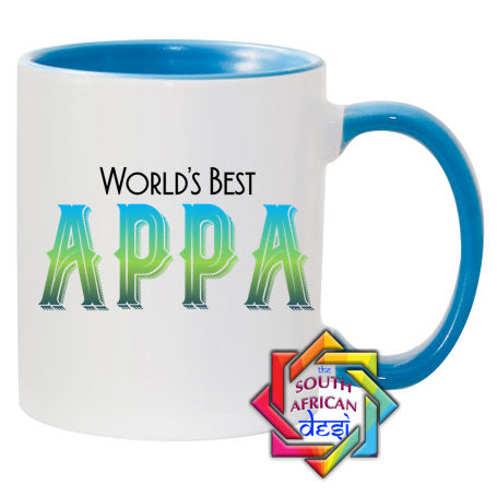 World's Best Appa Mug | Fathers Day – The South African Desi